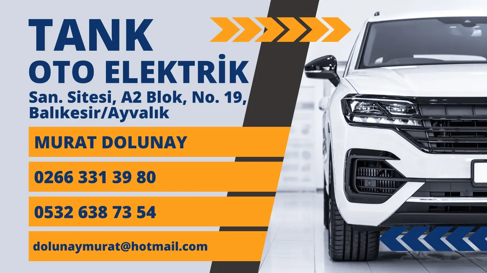 Tank Oto Elektrik - Ayvalık Rehberi